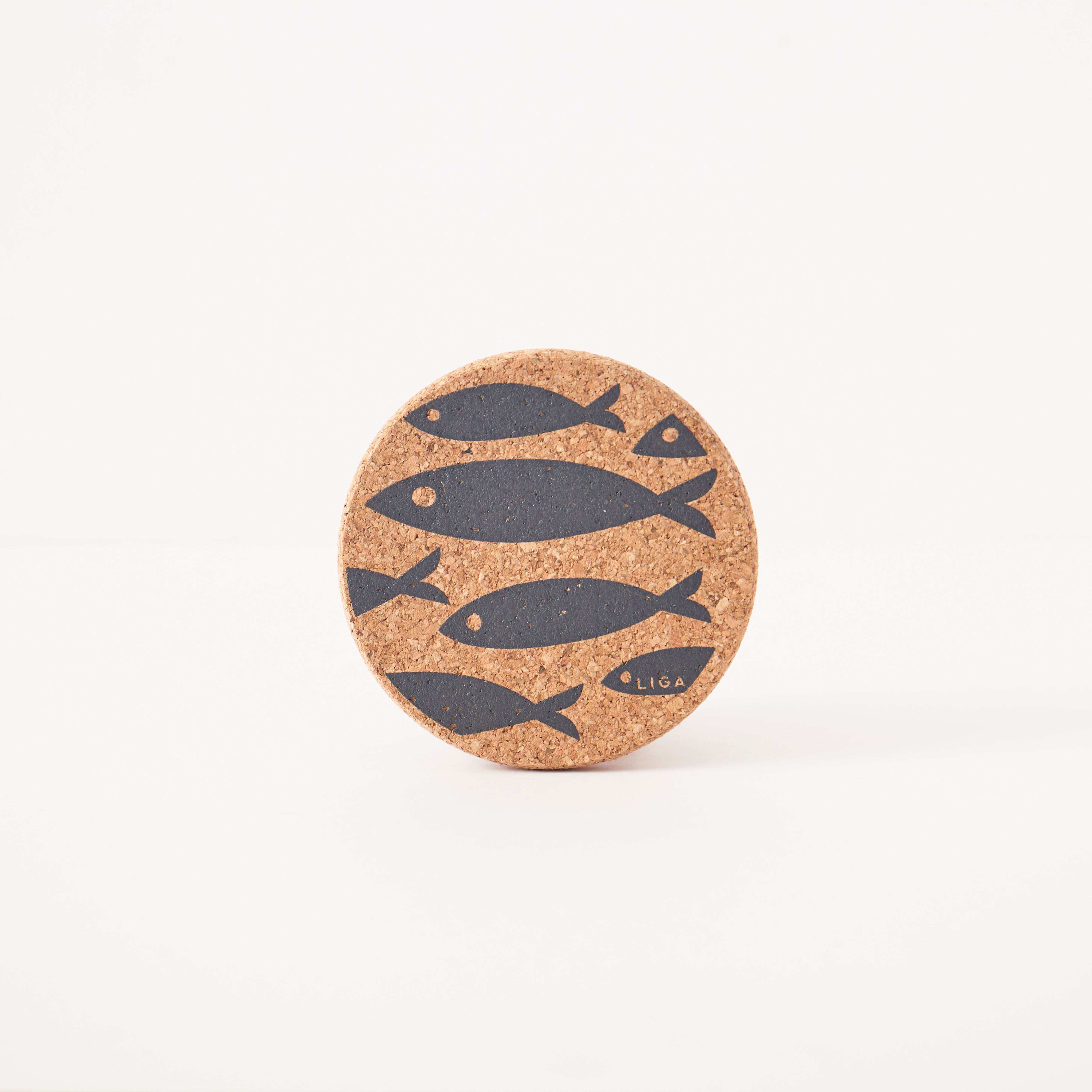 LIGA Cork Coasters | Fish – Loveliga.com